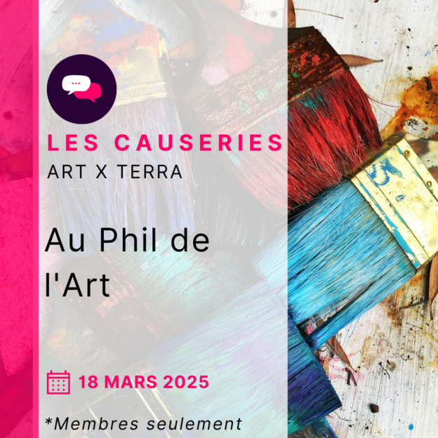 Calendrier des événements – Art x Terra